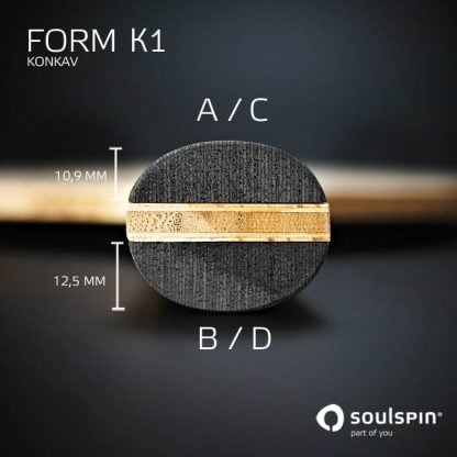 Konkave Griffe für Tischtennisschläger 🏓 SOULSPIN Shop